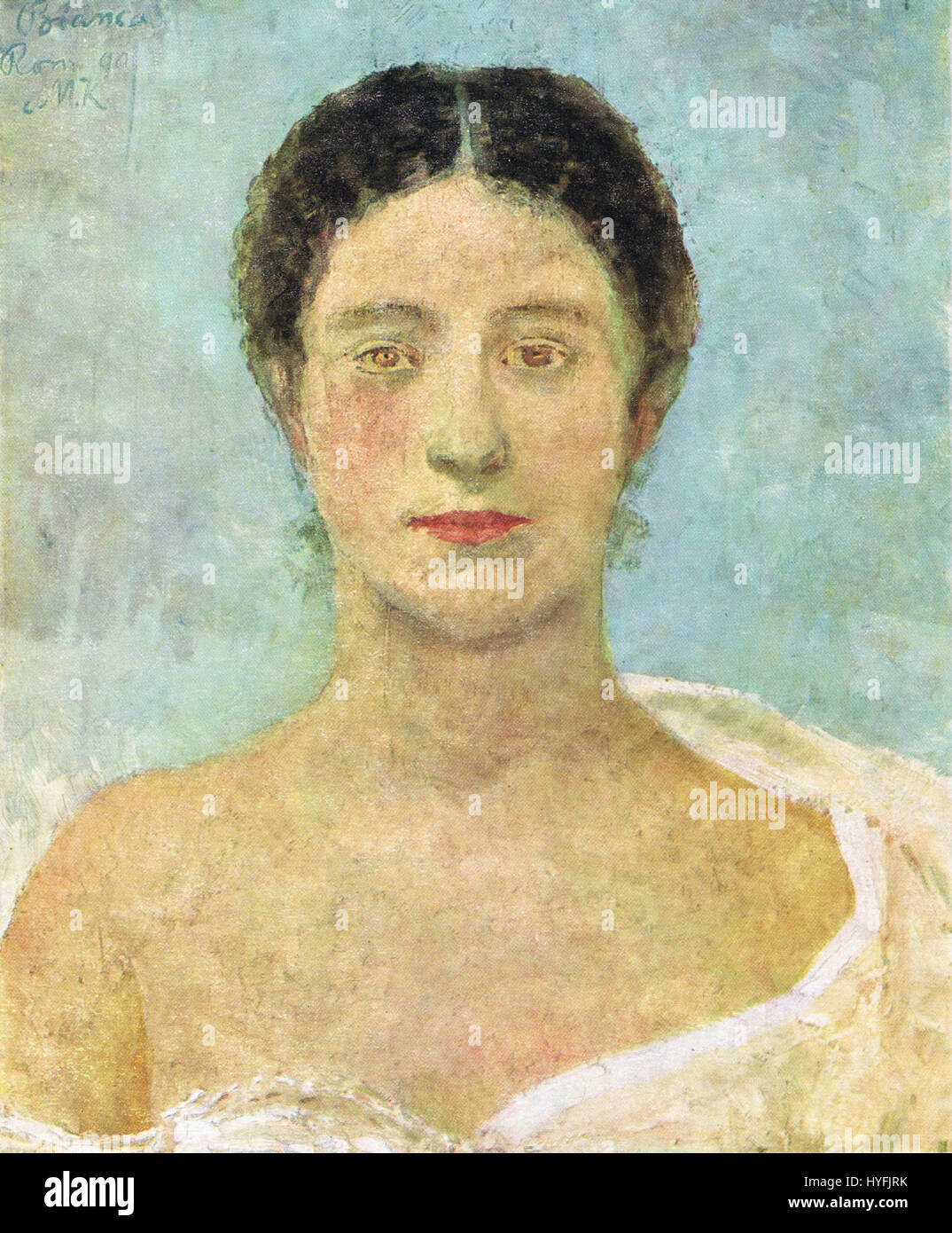 Max Klinger Bianca (1890 Stock Photo - Alamy