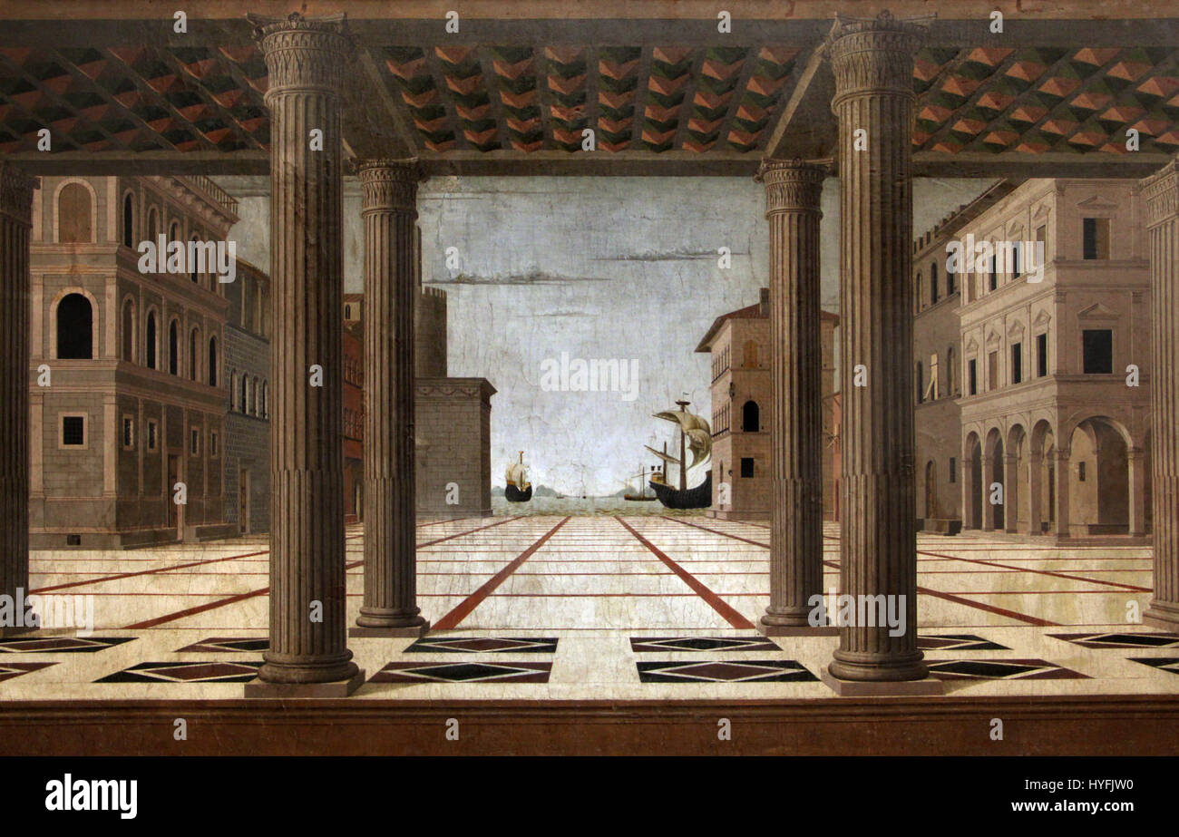 Francesco di Giorgio Martini’s 'Veduta Architettonica Ideale' is an ...