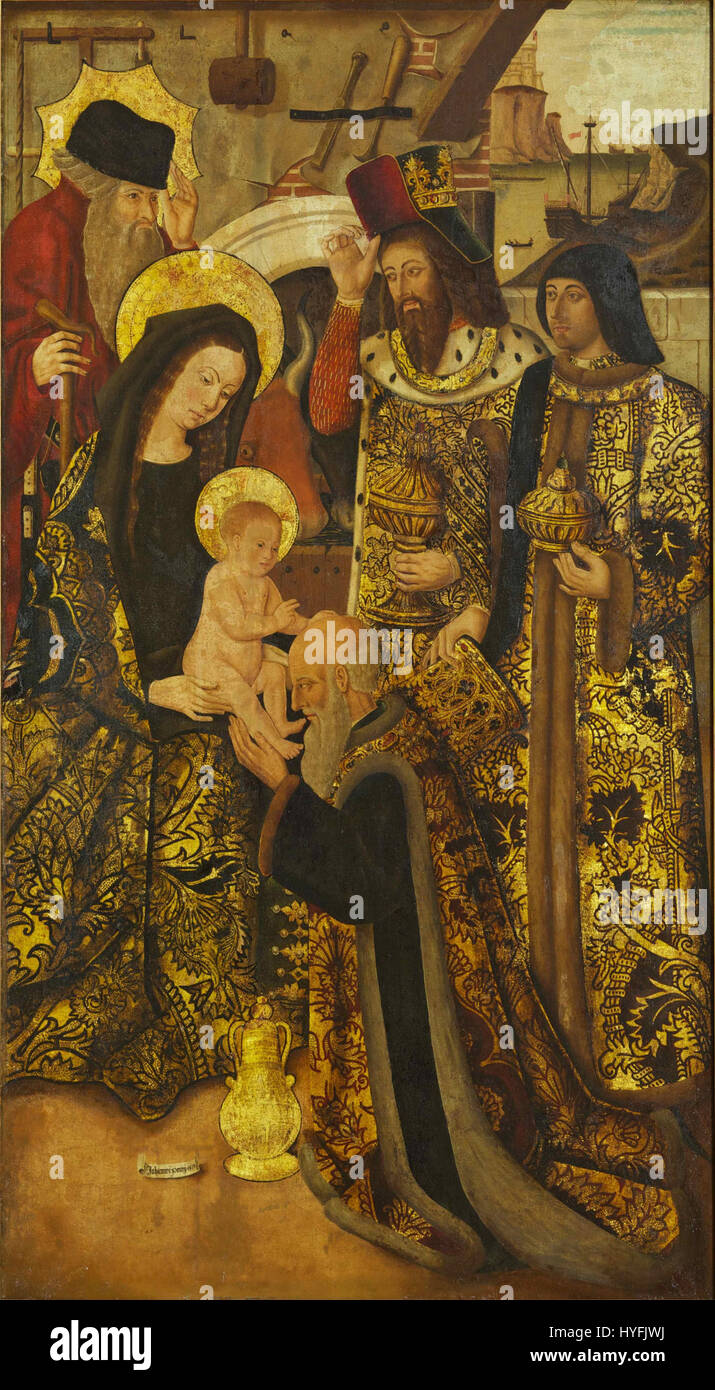 Juan Pons’ 'Adoration of the Magi' depicts the biblical scene of the ...