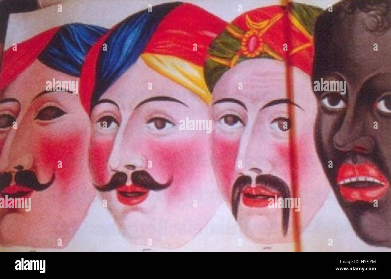 The 'Maskenfabrik Nick' (Mask Factory Nick) was established between ...