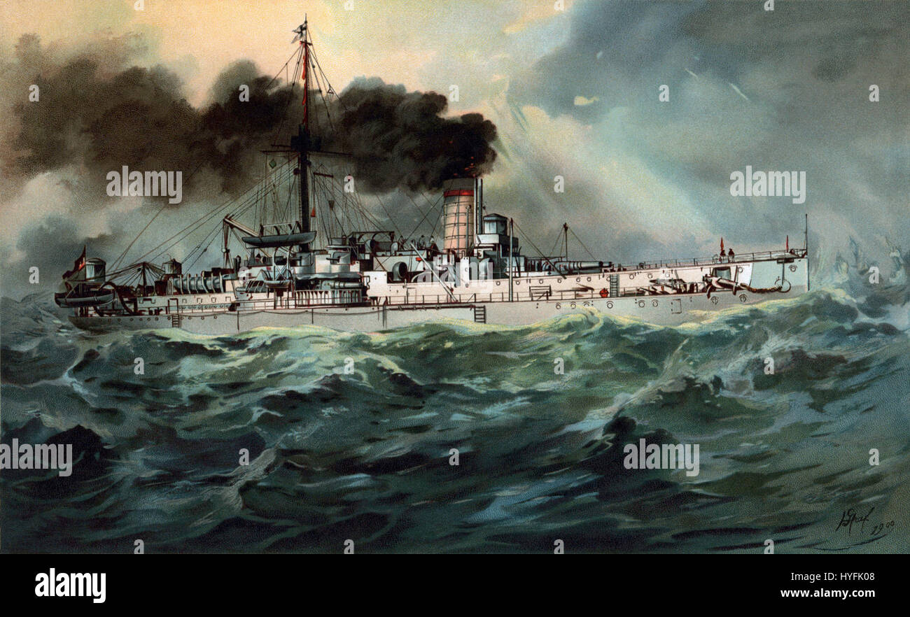 The S.M. Linienschiff Baden was a German battleship in the early 20th ...