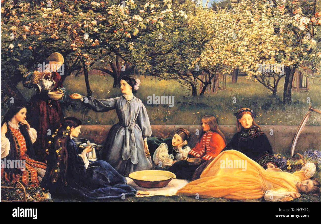 Pre raphaelite art apple hi-res stock photography and images - Alamy