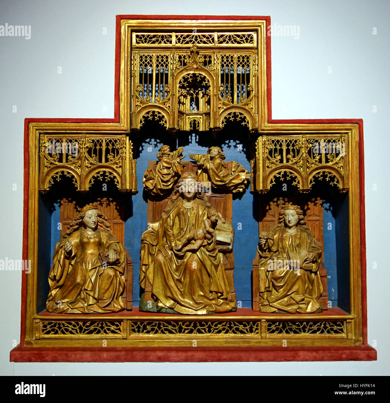 The Elsloo Retable, housed in the Musée de Maastricht, is a significant ...