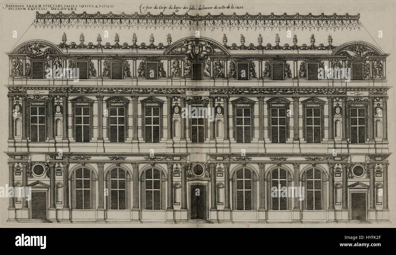 The Louvre Lescot is an architectural design by Pierre Lescot, a key figure in the French ...