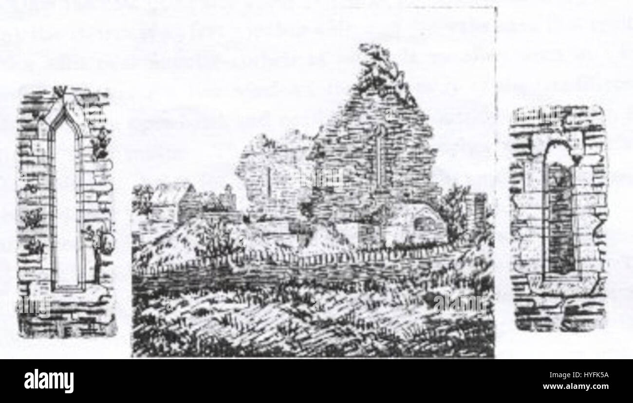 Kilmacduan Church, as documented by Thomas Johnson Westropp in 1903 ...
