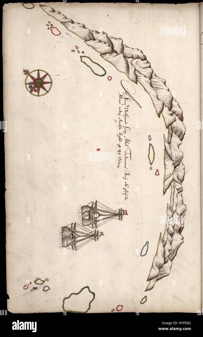 The 'Scheepsjournaal Abel Tasman 1629' is a historical document that ...