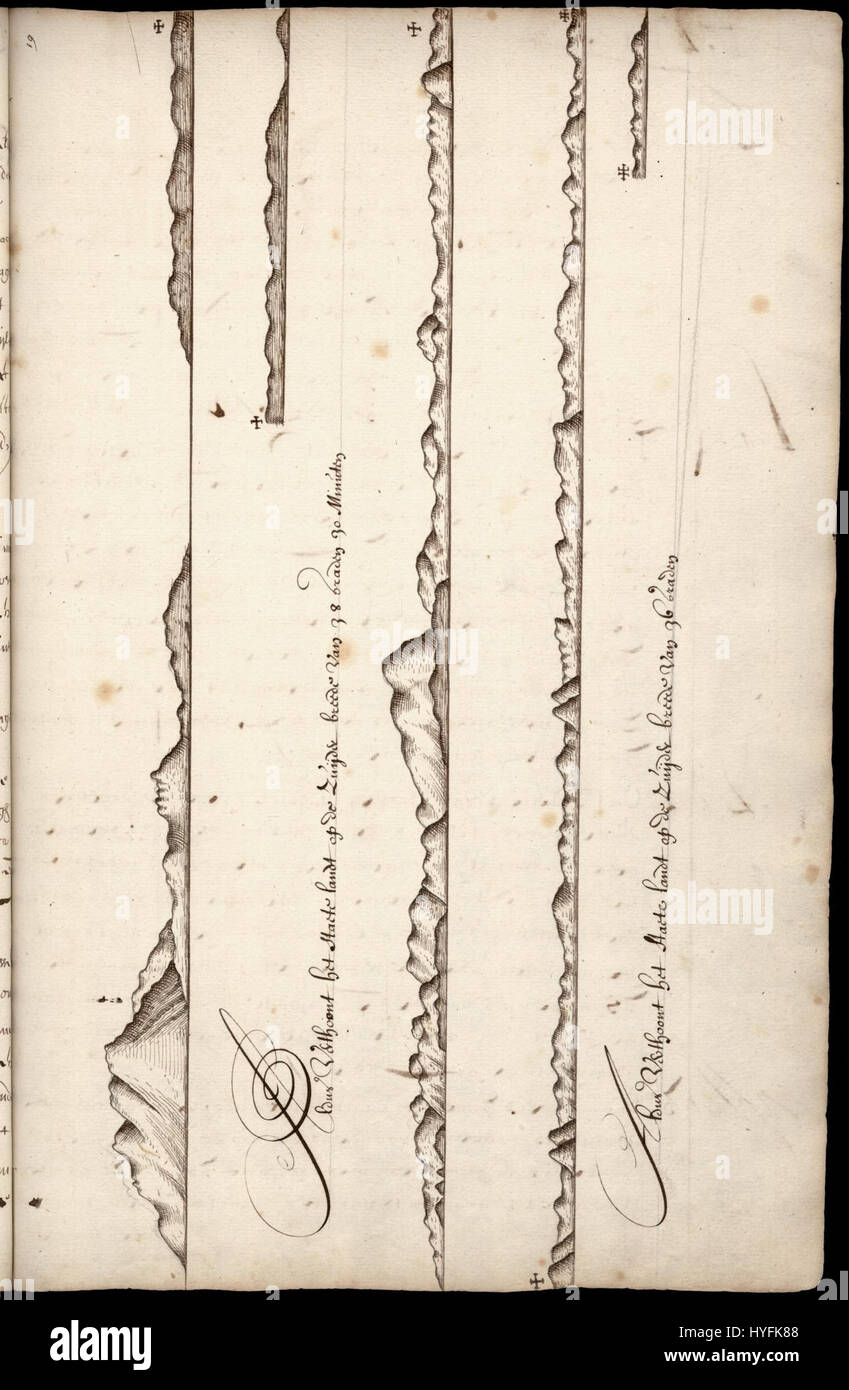 The Scheepsjournaal of Abel Tasman, recorded in 1642, documents the ...