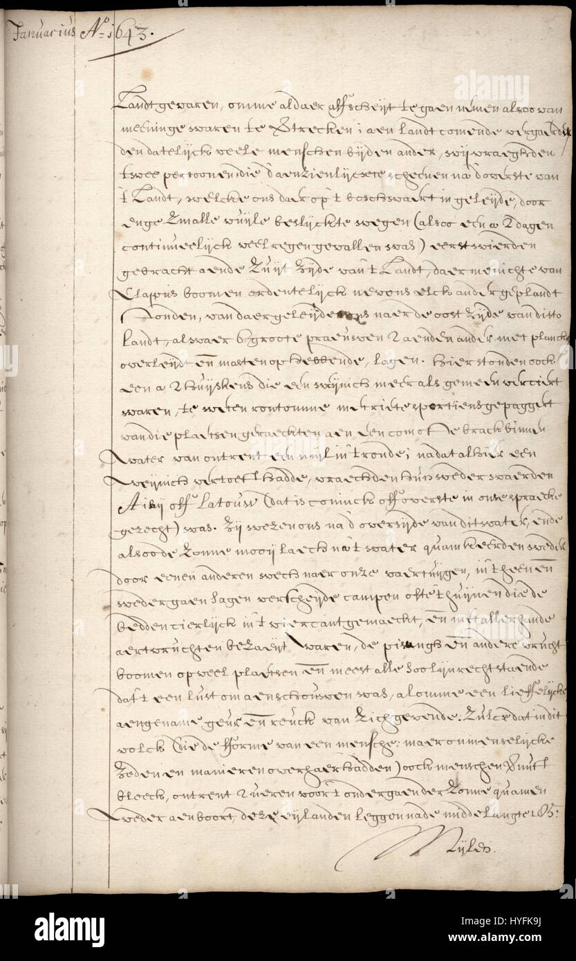 This ship's journal, kept by the Dutch explorer Abel Tasman during his ...