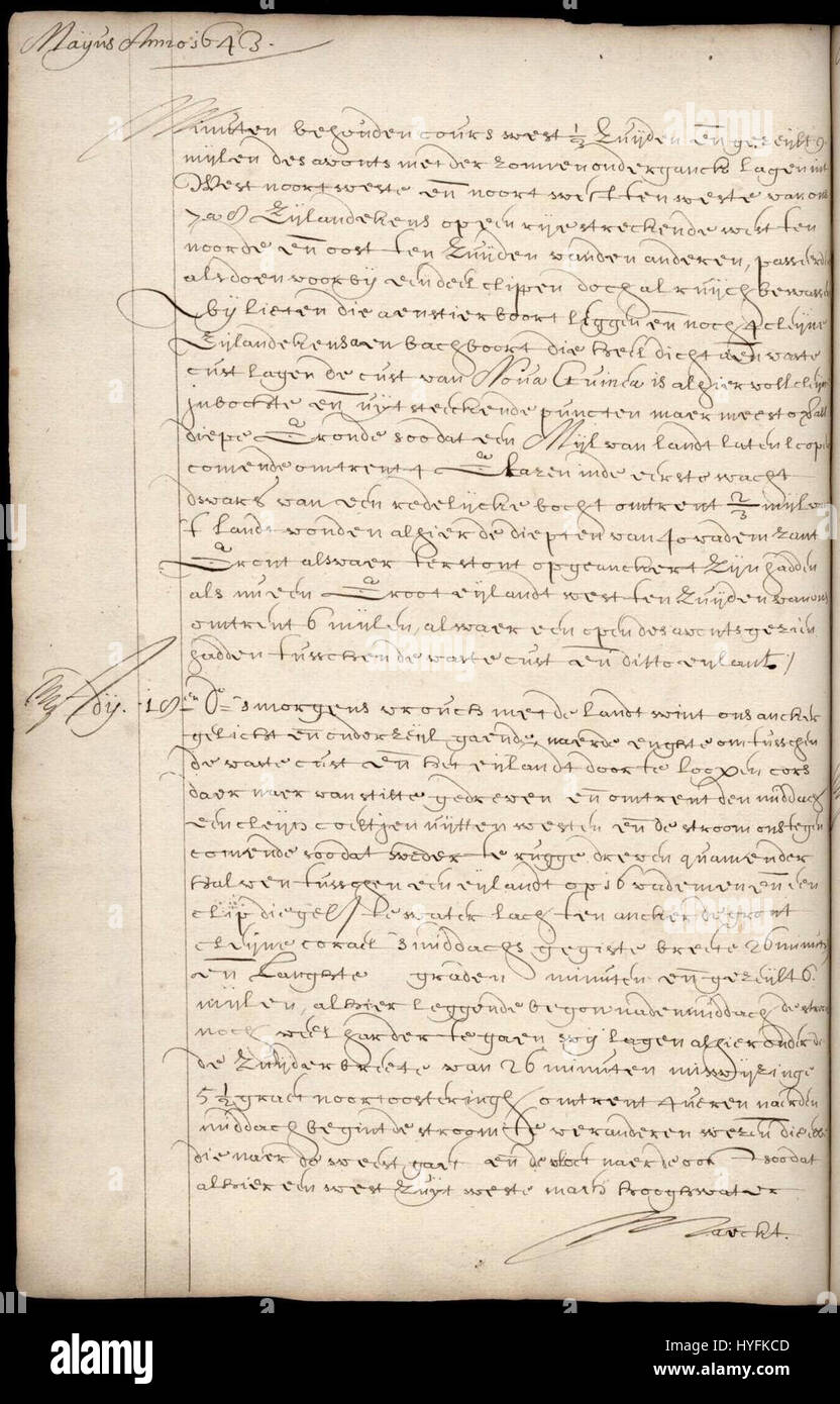 A historical document from the Dutch National Archives, part of the ...
