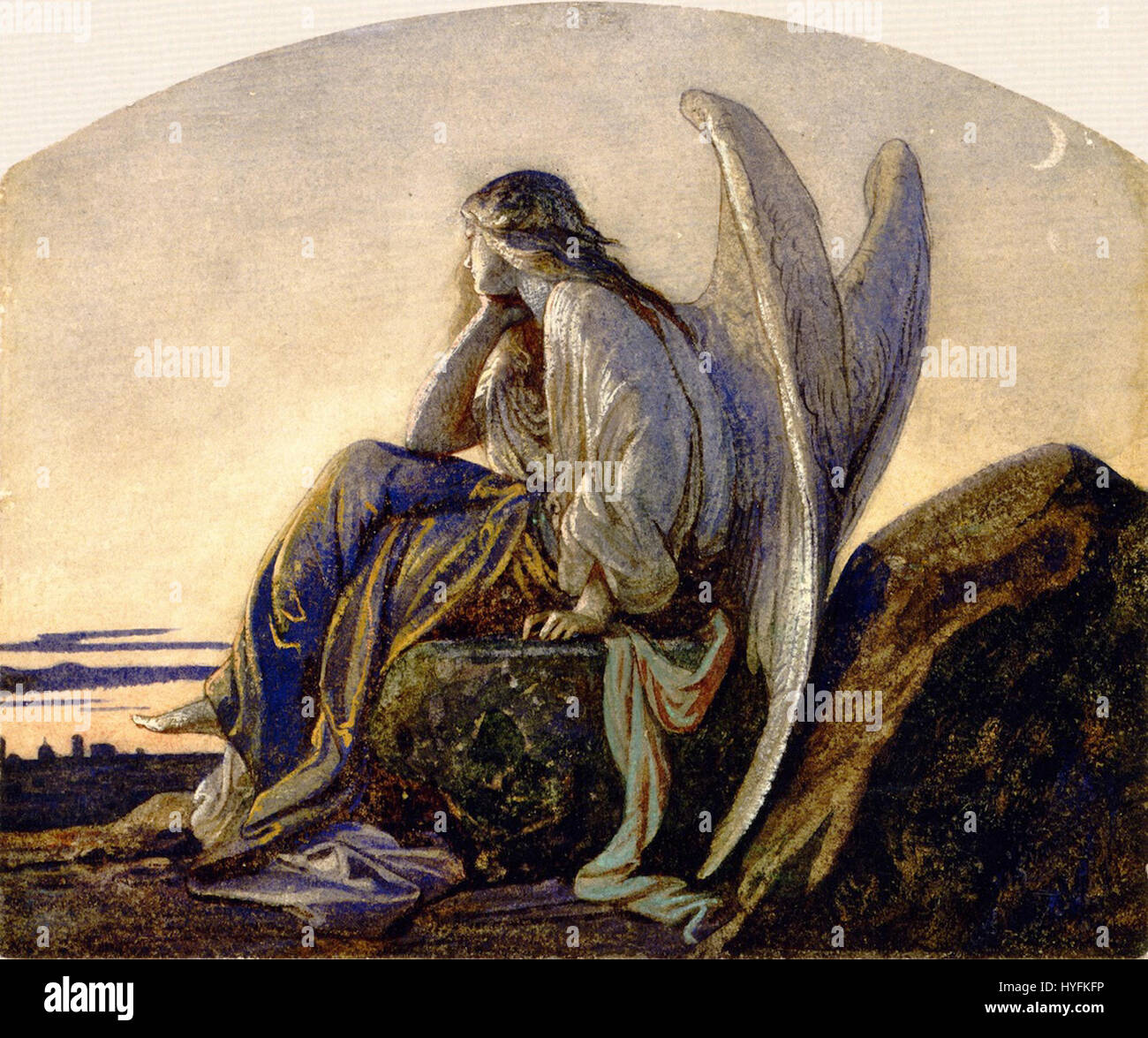 Alexandre cabanel angel hi-res stock photography and images - Alamy