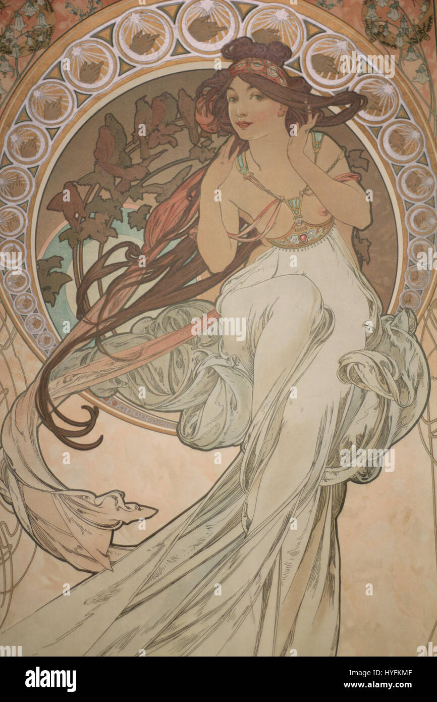 Mucha museum prague hi-res stock photography and images - Alamy