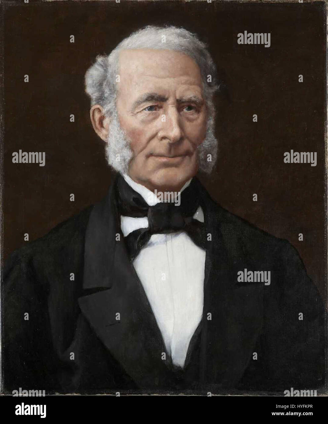 Westye M. Egeberg, a prominent Norwegian figure, is portrayed in this ...