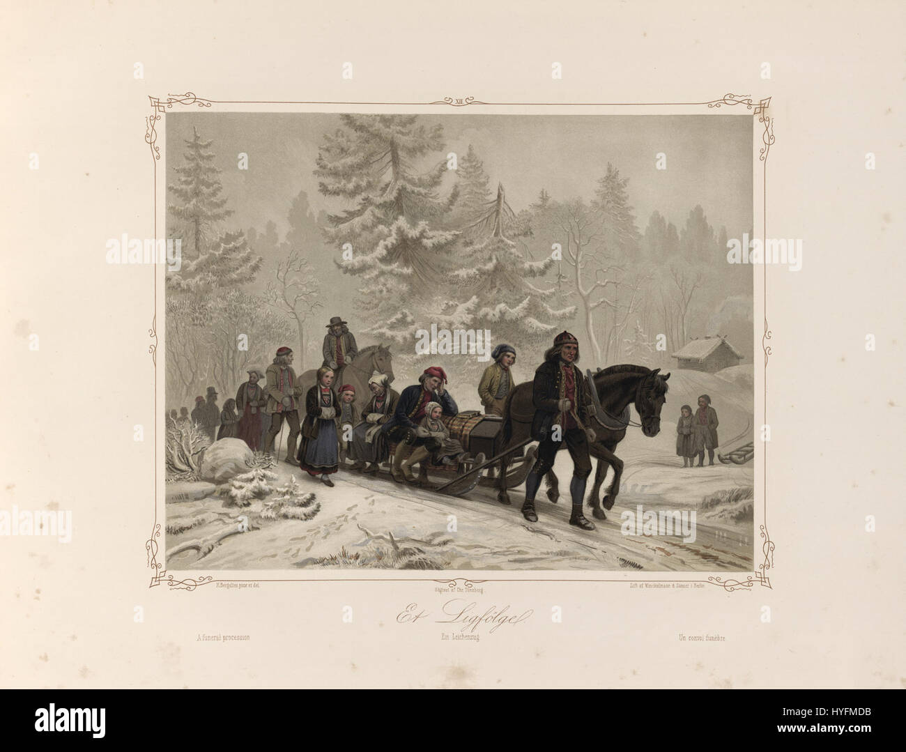 *Norske Folkelivsbilleder* is a Norwegian work depicting folk life ...