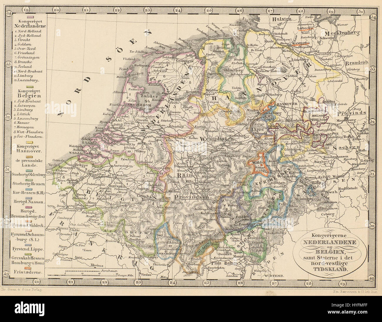 Comprehensive maps hi-res stock photography and images - Alamy