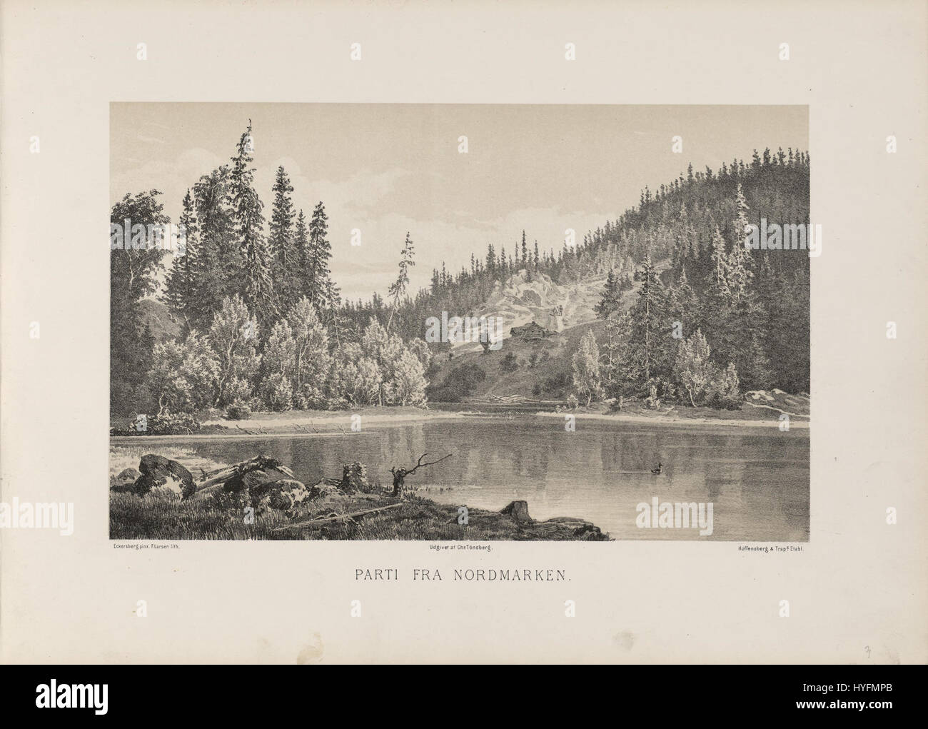 This Norwegian drawing collection, featured in the publication 'Norge ...
