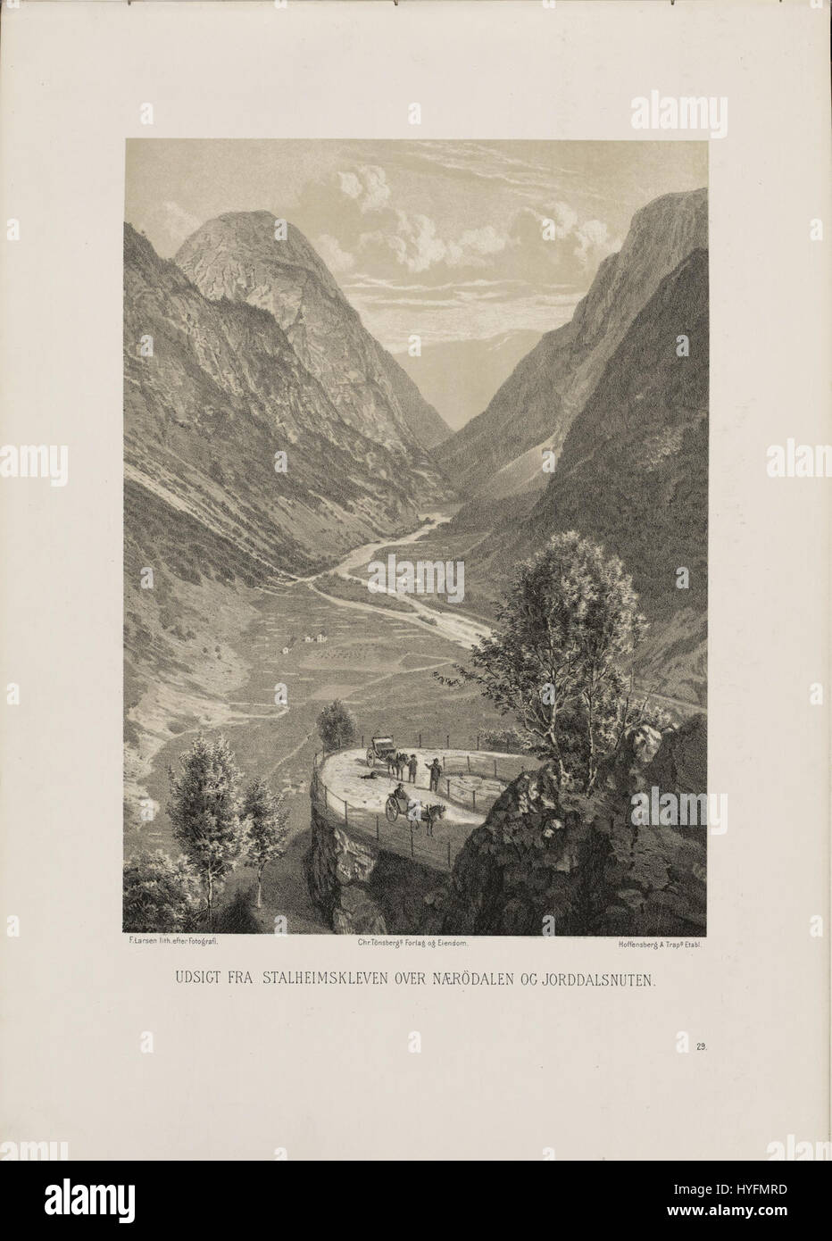 'Norge fremstillet i Tegninger' is a collection of drawings that ...