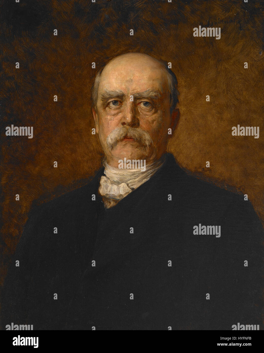 'Bildnis Otto Eduard Leopold von Bismarck' by Franz von Lenbach is a ...