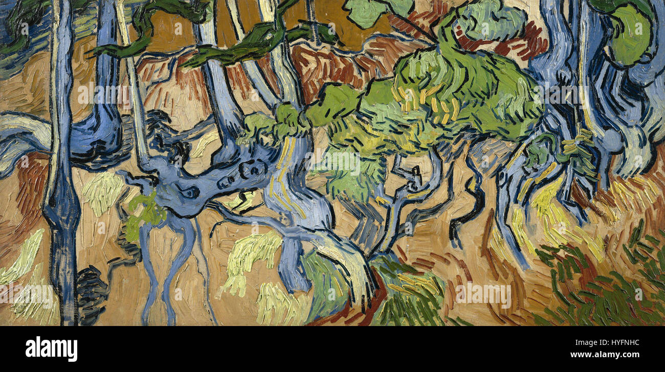Van gogh tree hi-res stock photography and images - Alamy