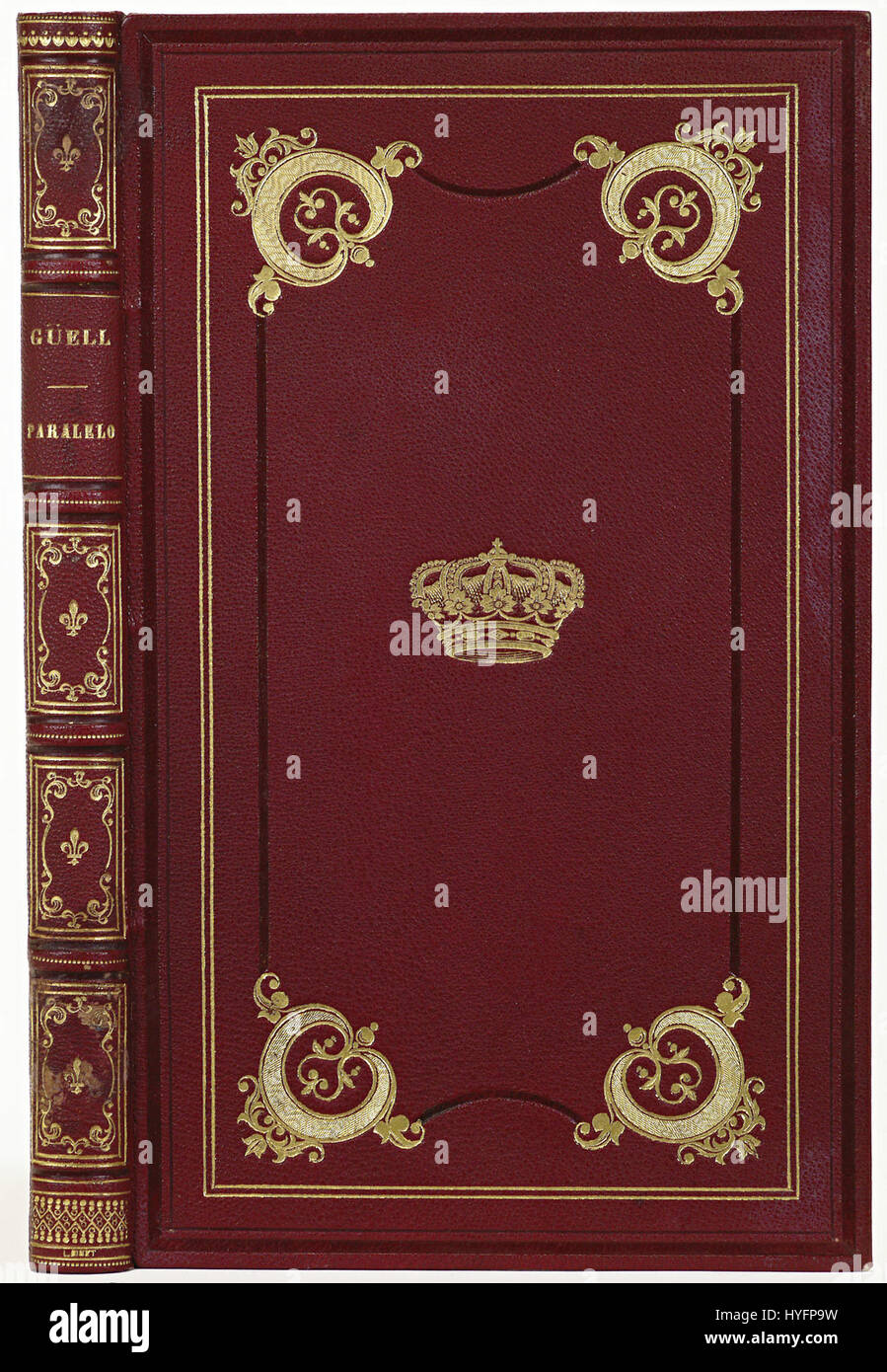 'Band van rood segrijn' is a detailed representation of a red band of ...