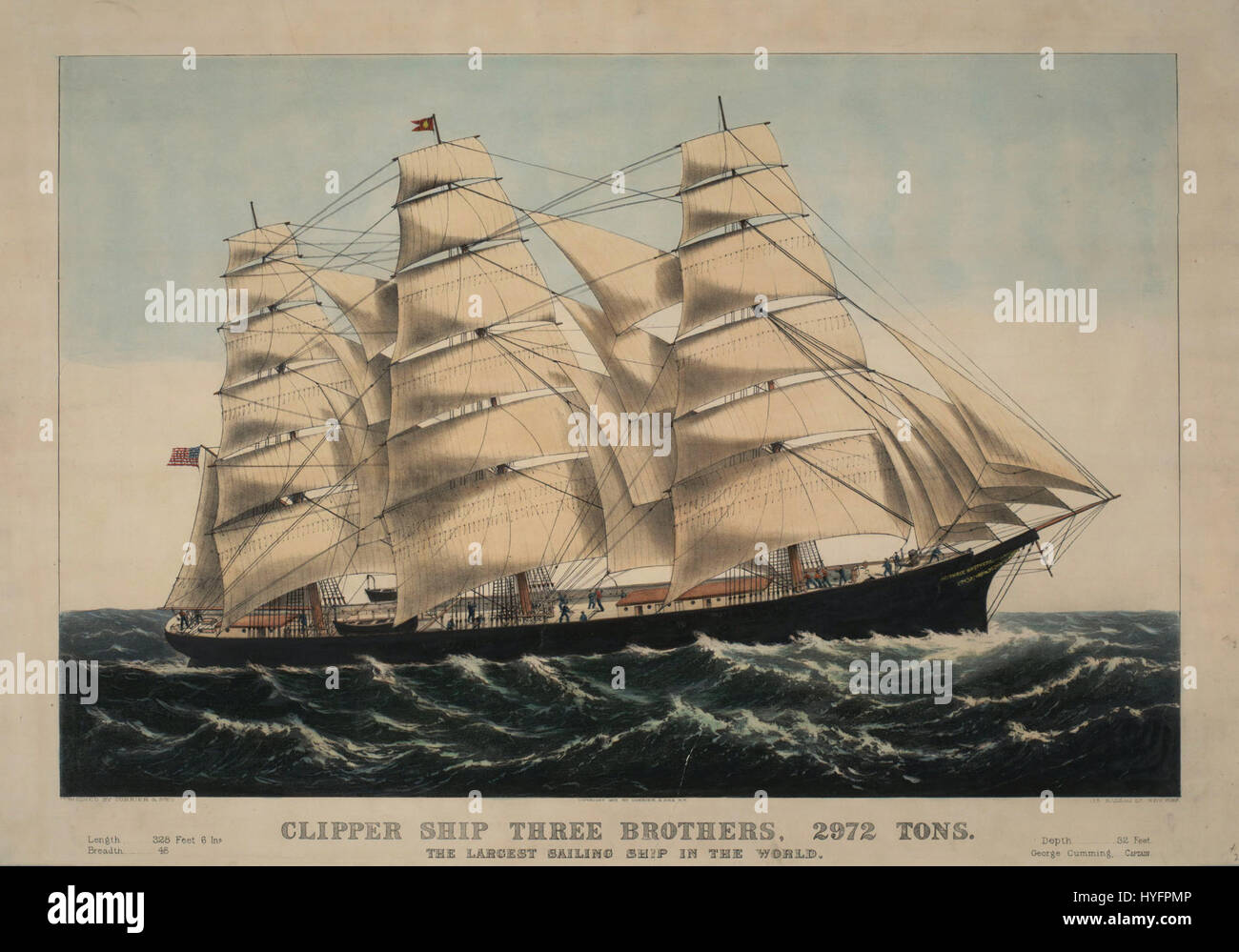 The 'Three Brothers' was a ship from 1875 that holds historical ...