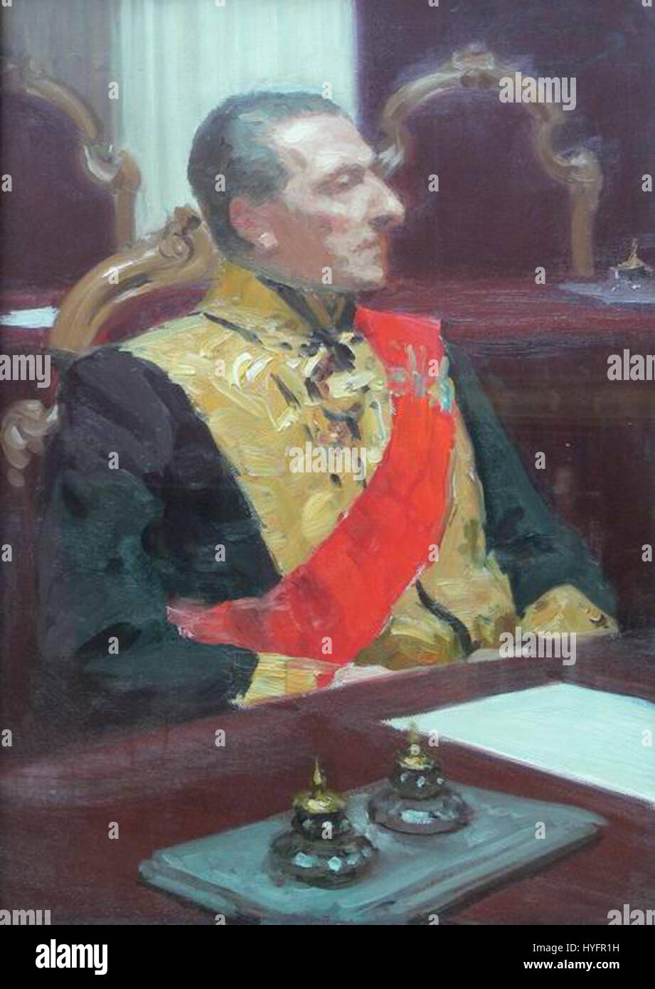Repin's portrait of Saburov is a powerful example of Russian realism ...