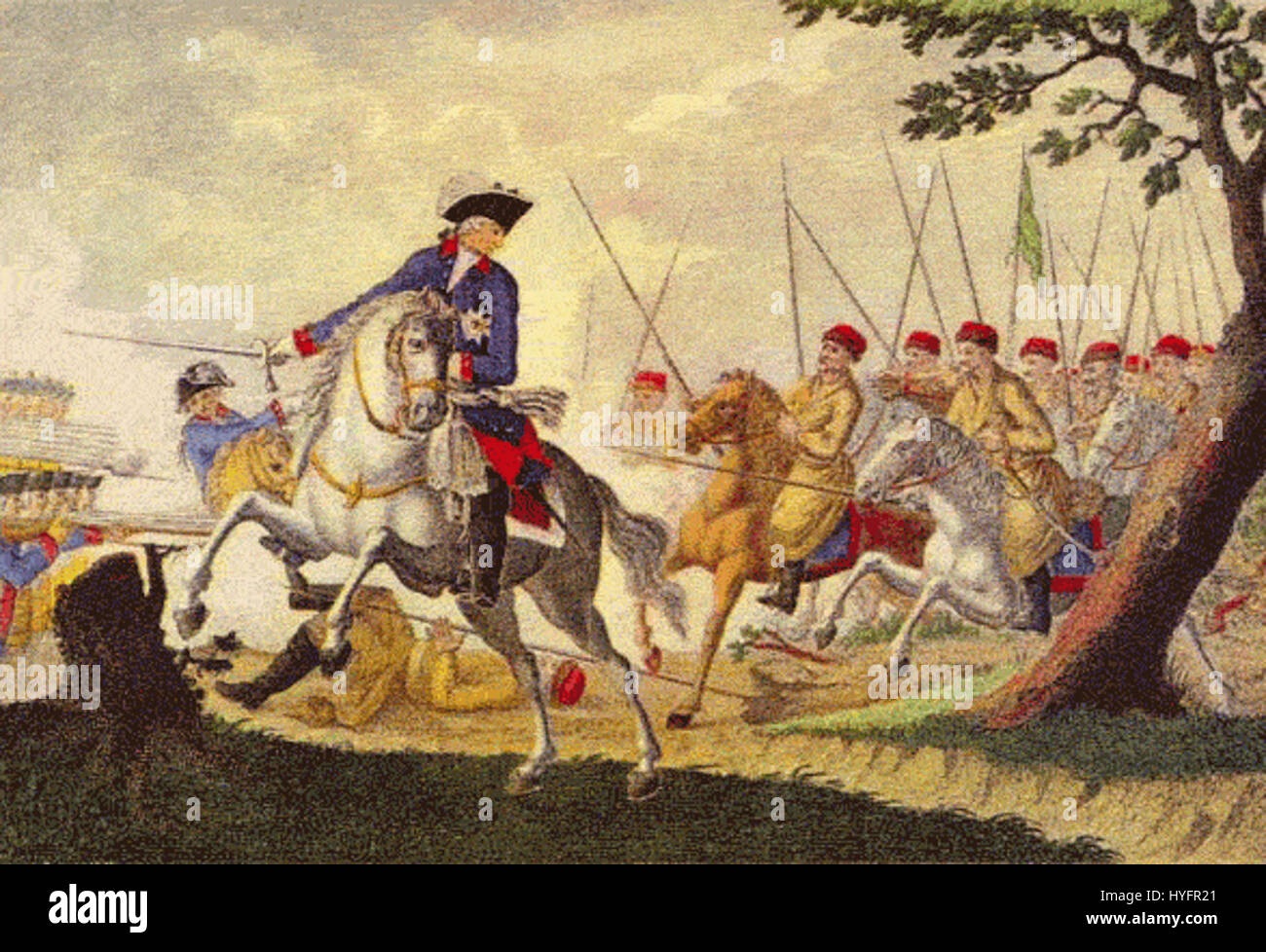 ‘Batalla Kunersforf’ refers to the Battle of Kunersdorf, a pivotal ...