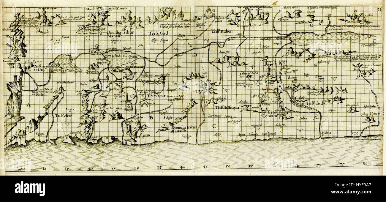 The Sanudo Holy Land Map is a medieval map that depicts the Holy Land ...