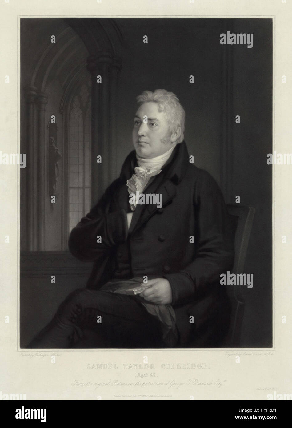 This portrait of Samuel Taylor Coleridge captures the renowned English ...