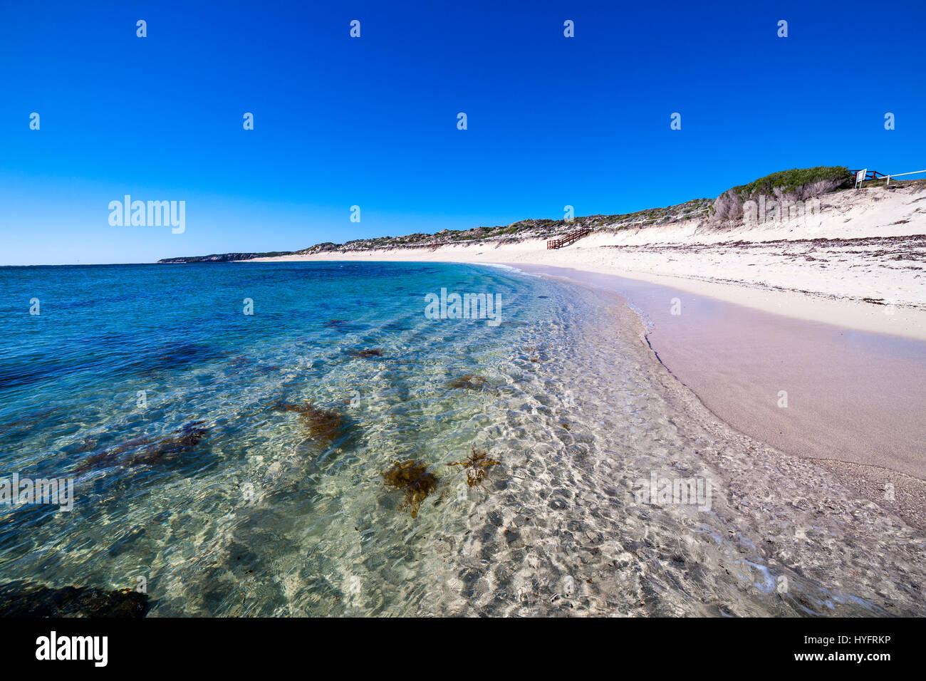 Gnarabup beach on the Indian Ocean, south of Margaret river, Western ...