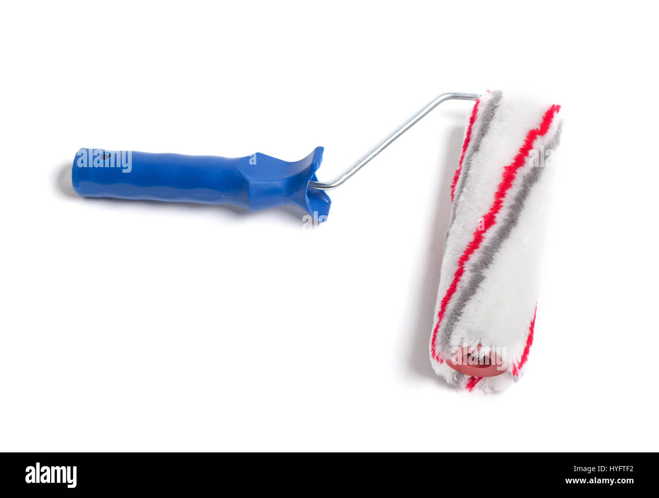 Paint roller isolated on white background Stock Photo - Alamy