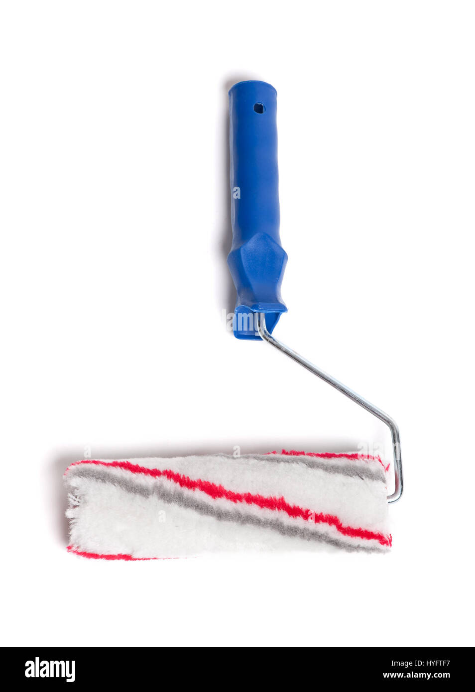Paint roller isolated on white background Stock Photo - Alamy
