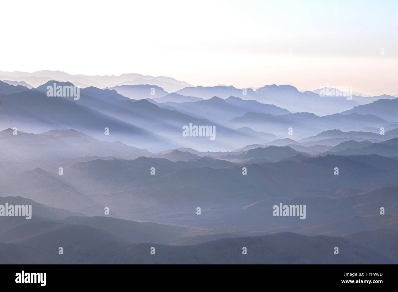 Sun Rise at Sinai Stock Photo - Alamy