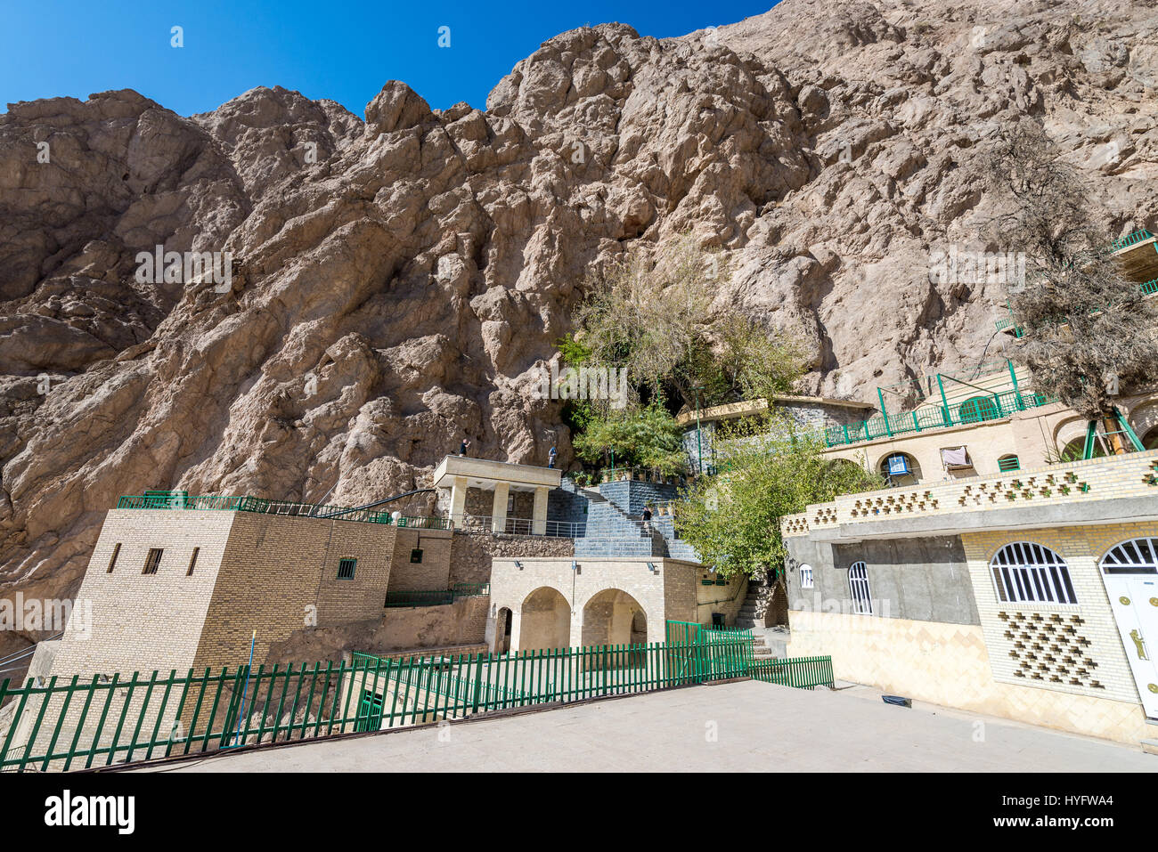 Terrace in Chak Chak (also spelled as Chek Chek - english: Drip Drip ...