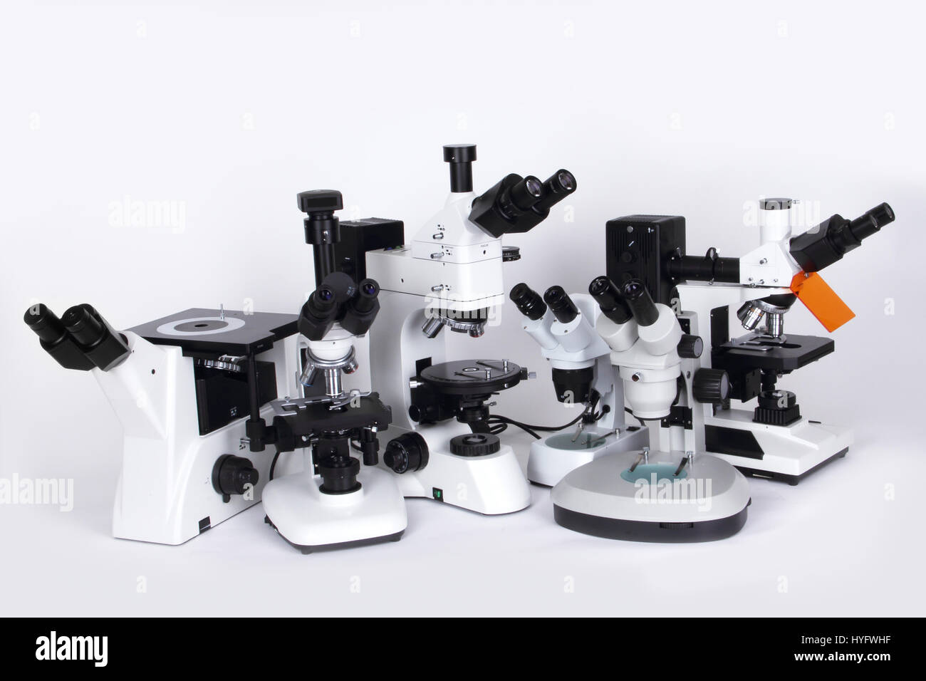 Microscope lab group hi-res stock photography and images - Alamy