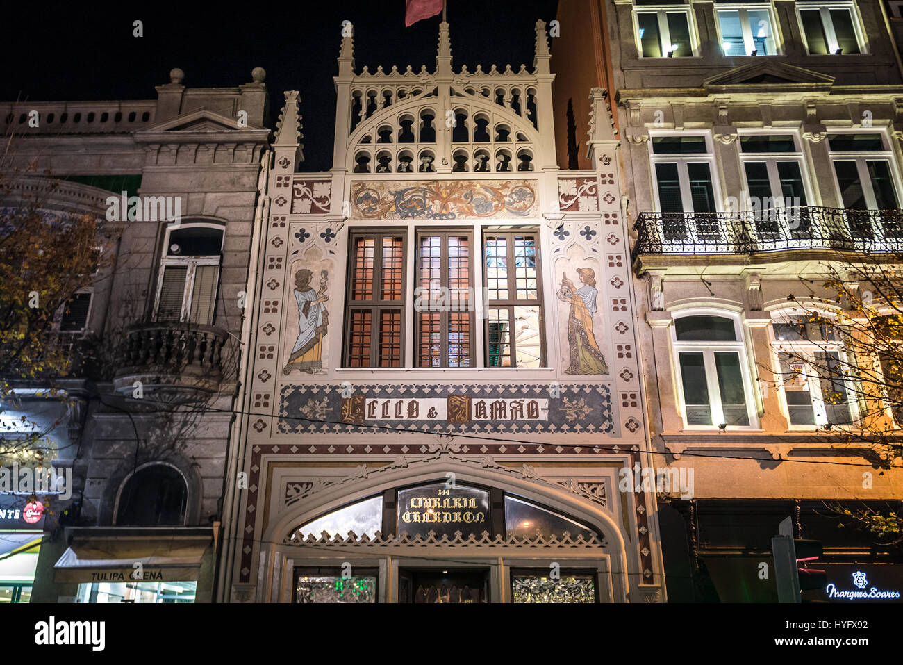 Exterior livraria lello irmao bookshop hi-res stock photography and ...