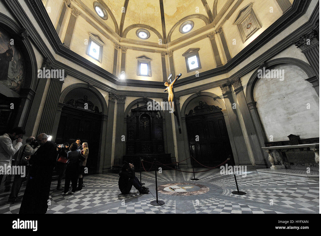 Michelangelo new sacristy hi-res stock photography and images - Alamy