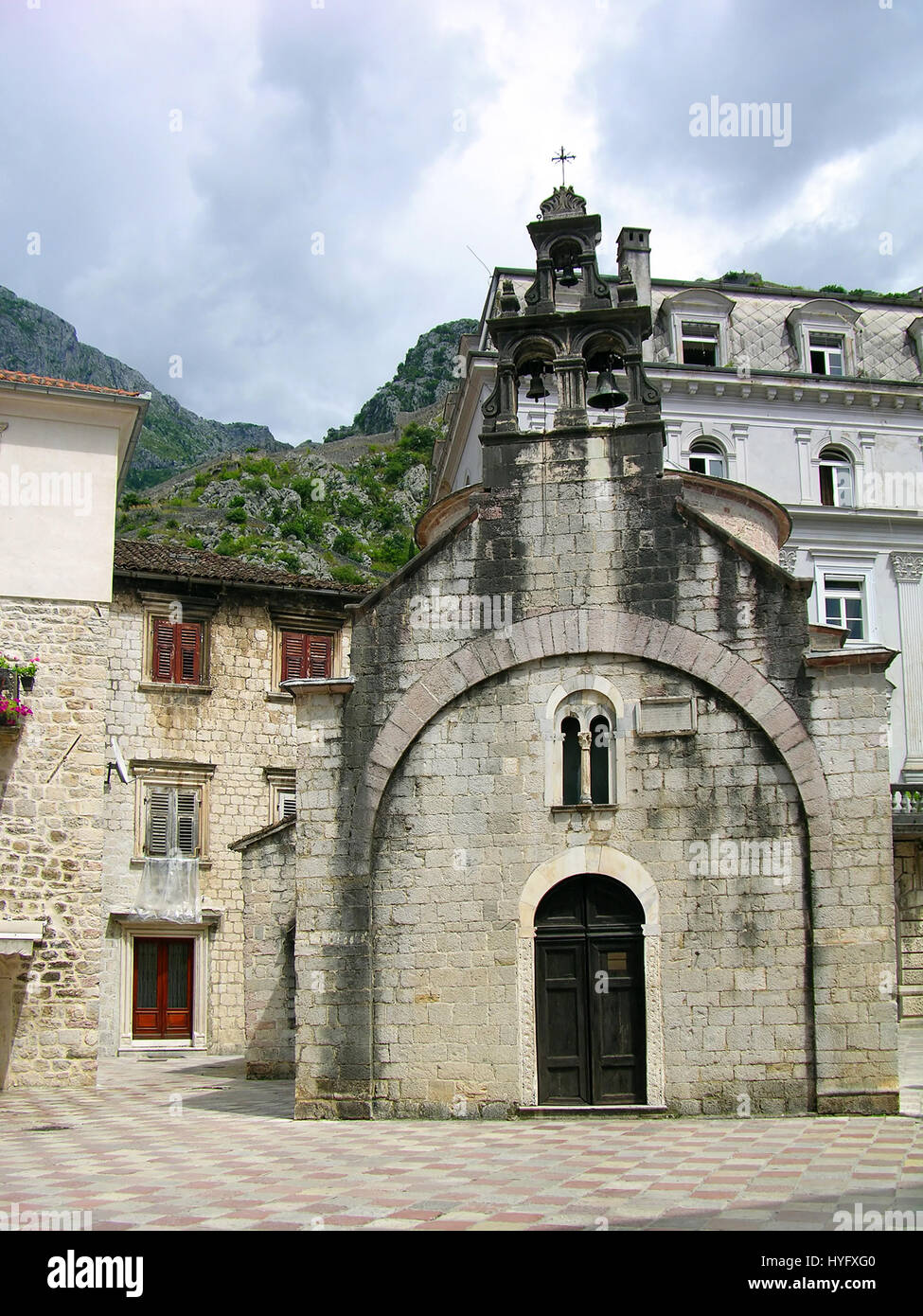 St. Luka’s Church in Kotor old town, Montenegro Stock Photo - Alamy