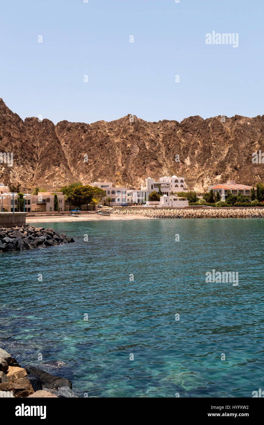 a view of deep blue Oman sea Stock Photo - Alamy
