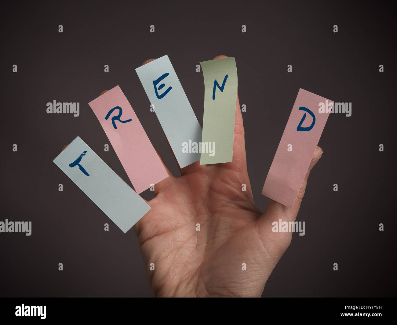 The word trend hi-res stock photography and images - Alamy