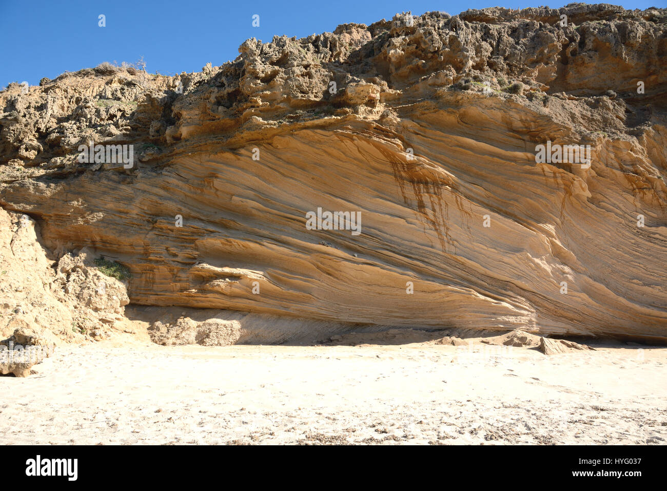 Sedimentary structure of sand hi-res stock photography and images - Alamy