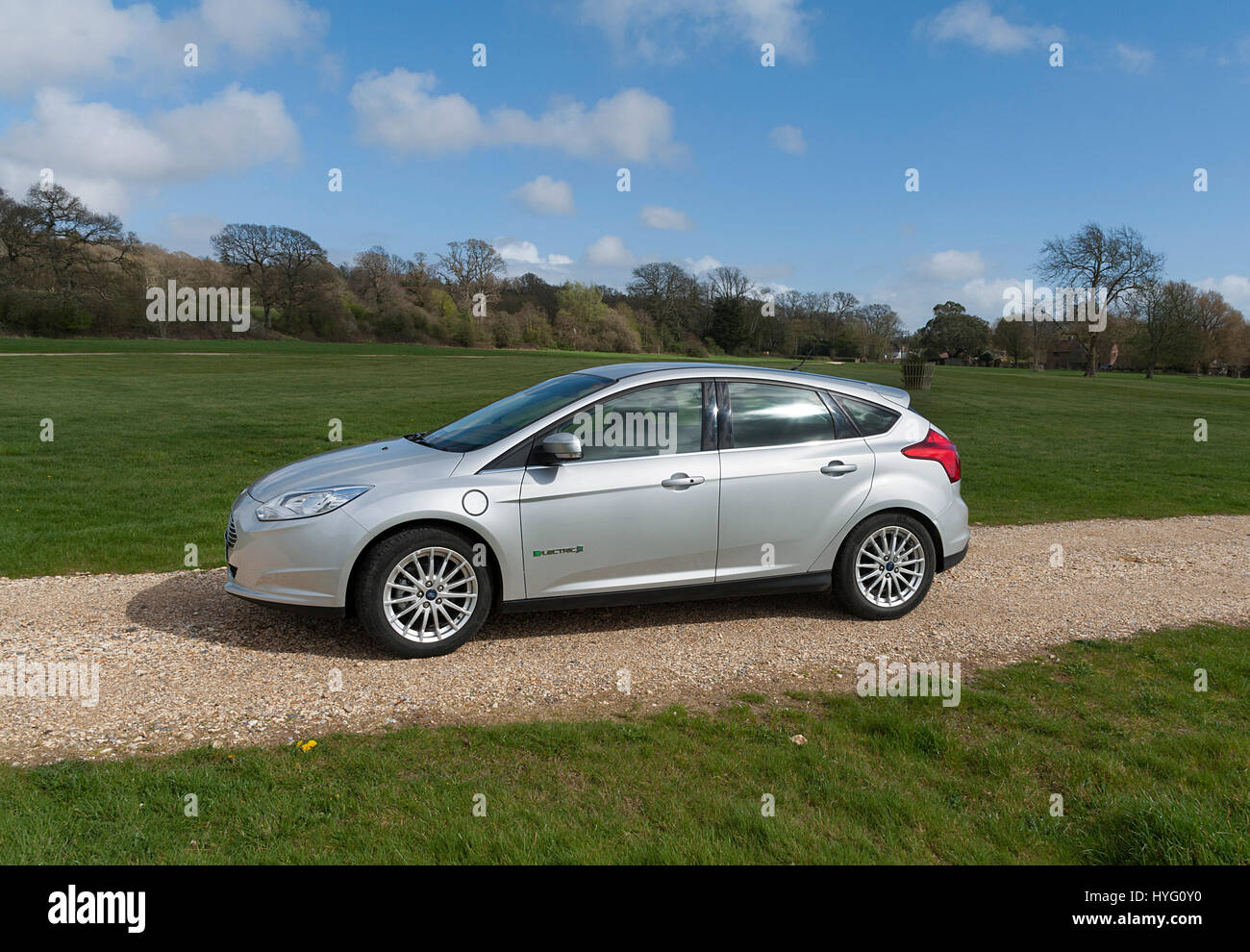 2014 Ford Focus Electric car Stock Photo - Alamy