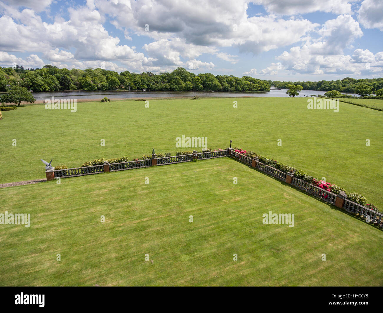 Aerial images of English countryside Stock Photo - Alamy