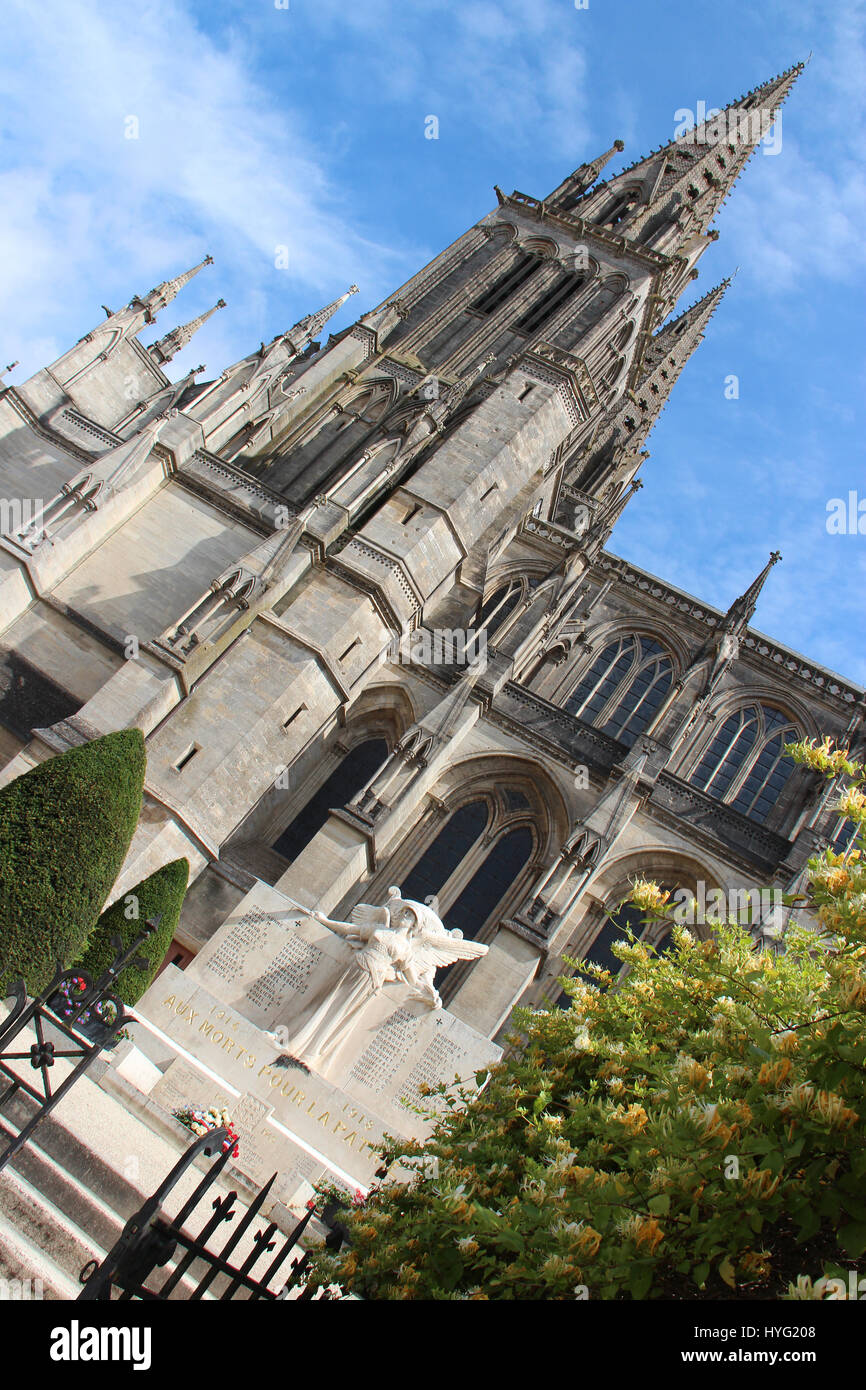 Notre-Dame cathedral in Sées (France Stock Photo - Alamy