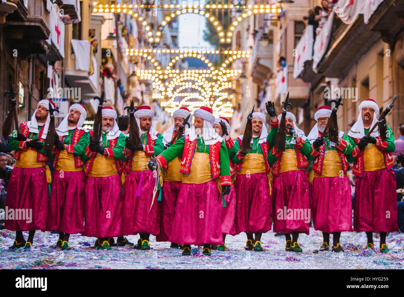 Moros y cristianos festival hi-res stock photography and images - Alamy