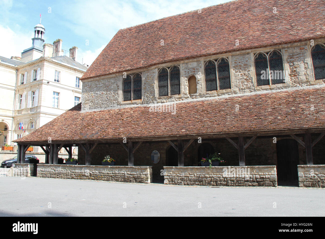 Medieval building in Sées (France Stock Photo - Alamy