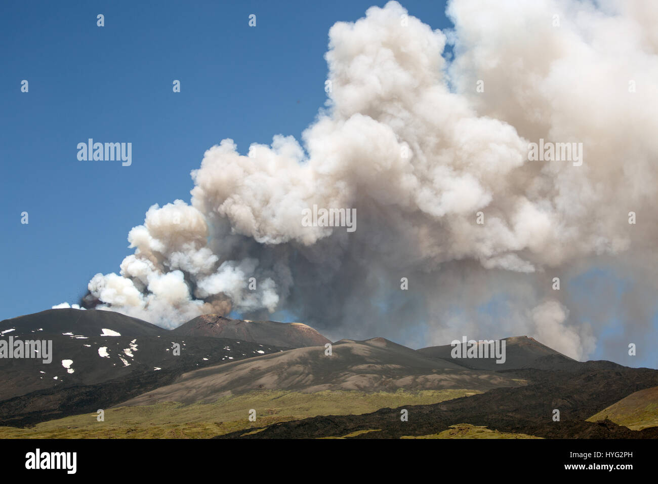 SICILY, ITALY: MOUNT Etna has been photographed exploding into life ...