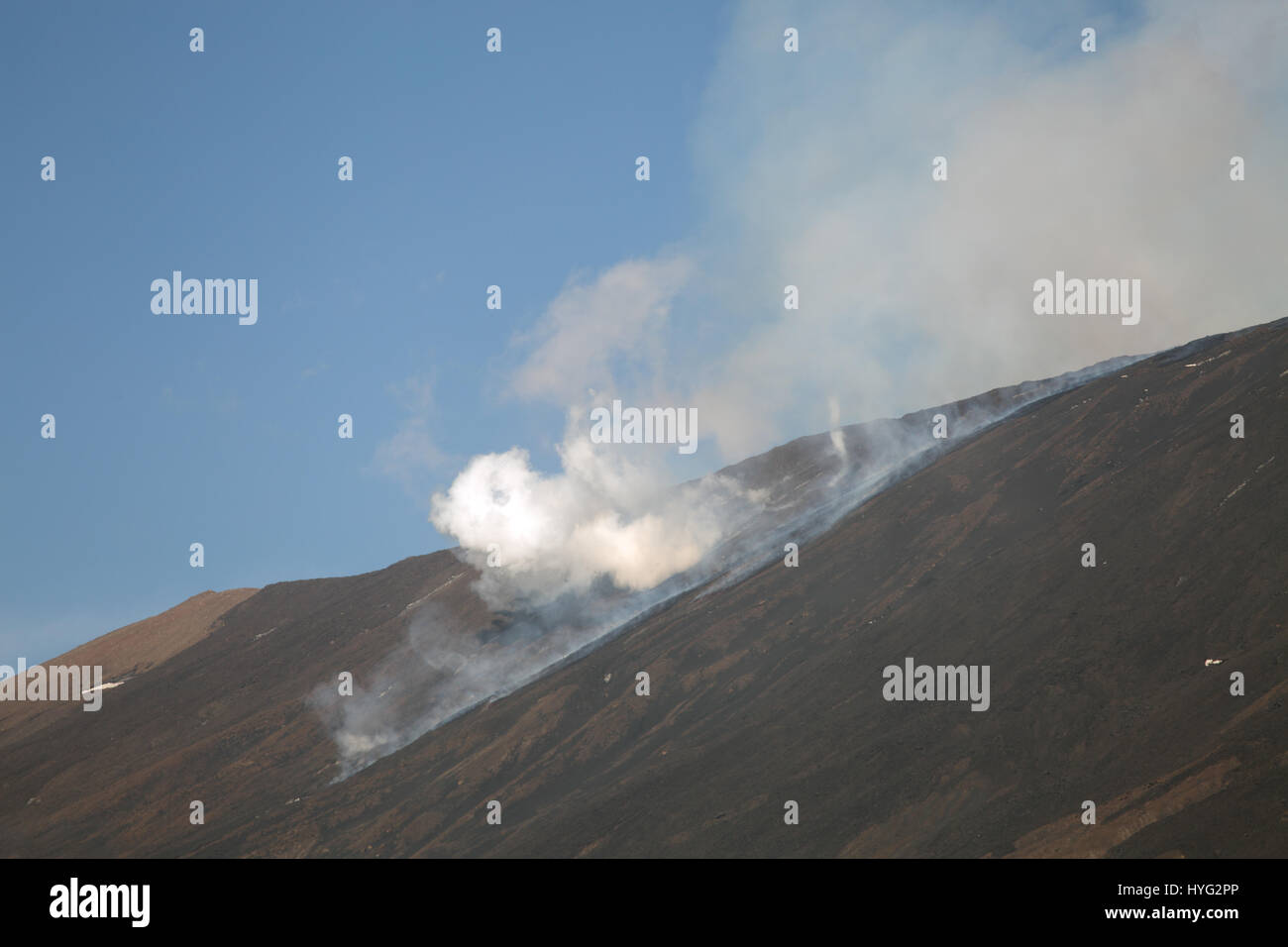 SICILY, ITALY: MOUNT Etna has been photographed exploding into life ...