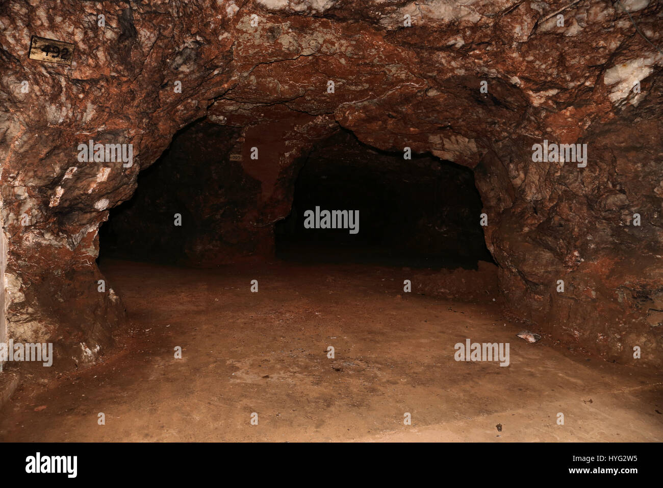 FAULD, UK: TAKE A rare look inside the forbidden site of the Fauld ...