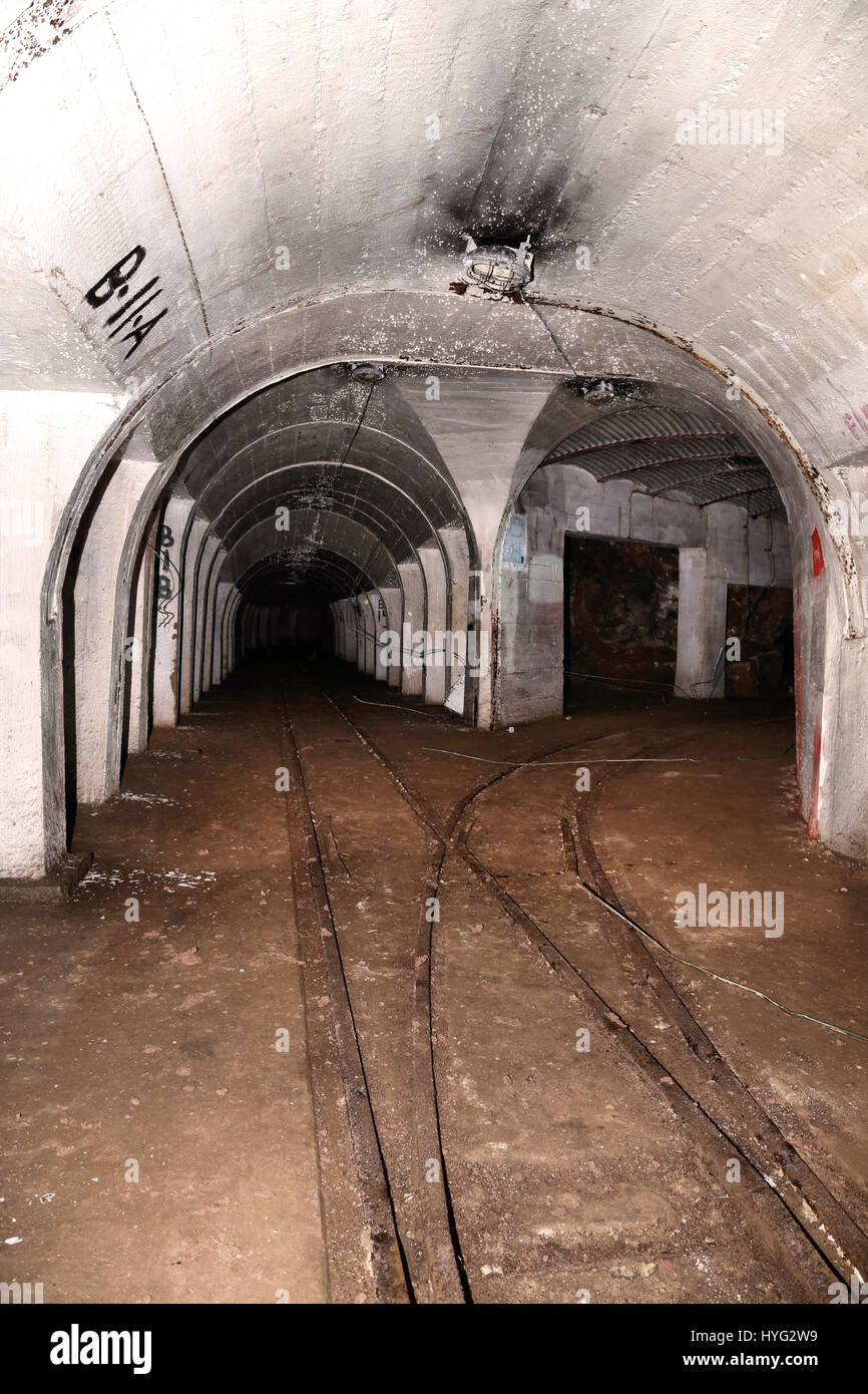 FAULD, UK: TAKE A rare look inside the forbidden site of the Fauld ...