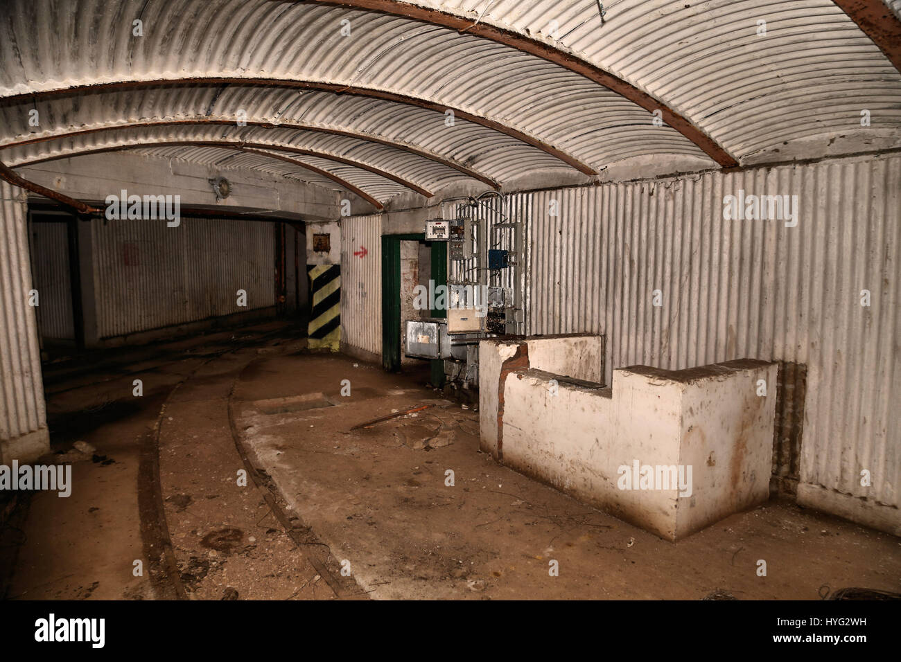 FAULD, UK: TAKE A rare look inside the forbidden site of the Fauld ...